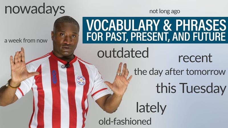 TIME Vocabulary & Phrases in English: recently, outdated, of late ...
